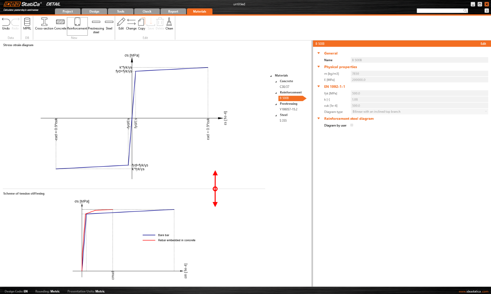 Comprehensive view options and UI for modeling in Detail | IDEA StatiCa